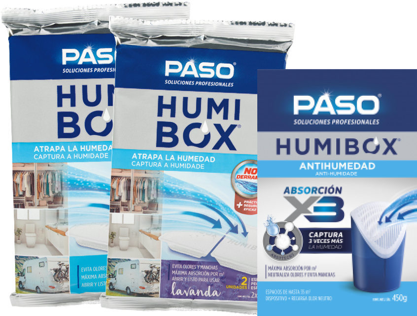 Cajas antihumedad Humibox - Paso Profesional